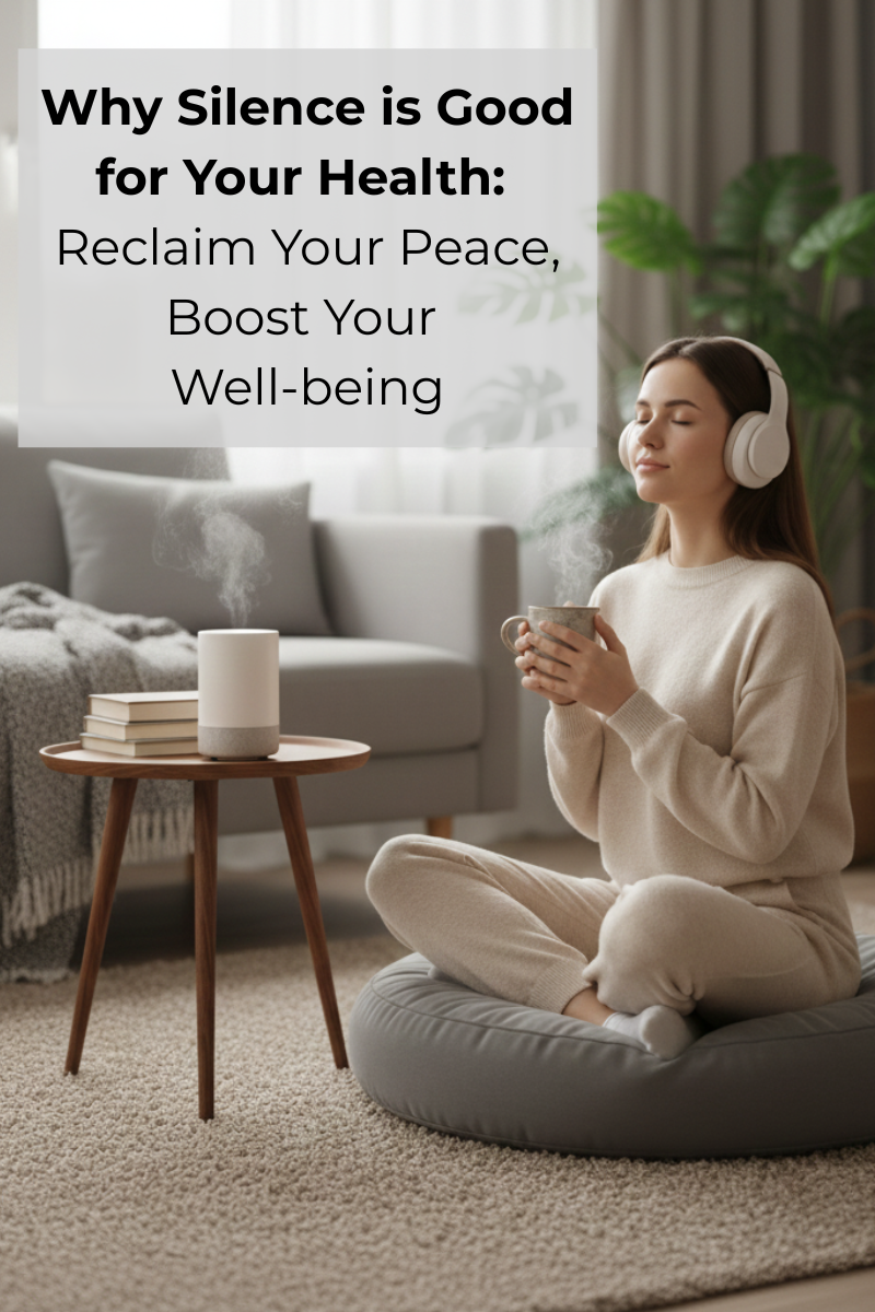 Why Silence is Good for Your Health: Reclaim Your Peace, Boost Your We ...
